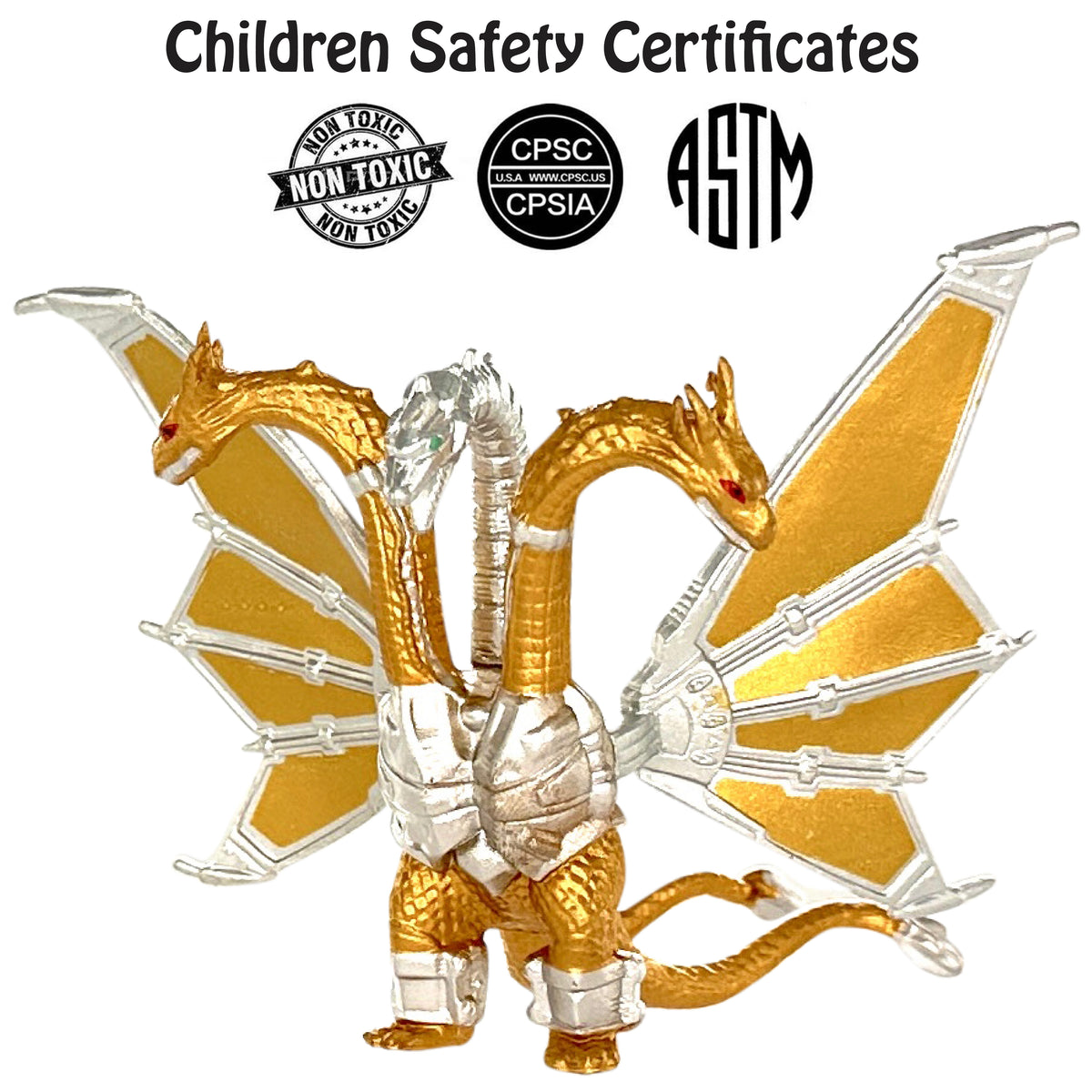 TwCare Exclusive Set of 6 Godzilla vs Kong Toys Movable Joint Action F