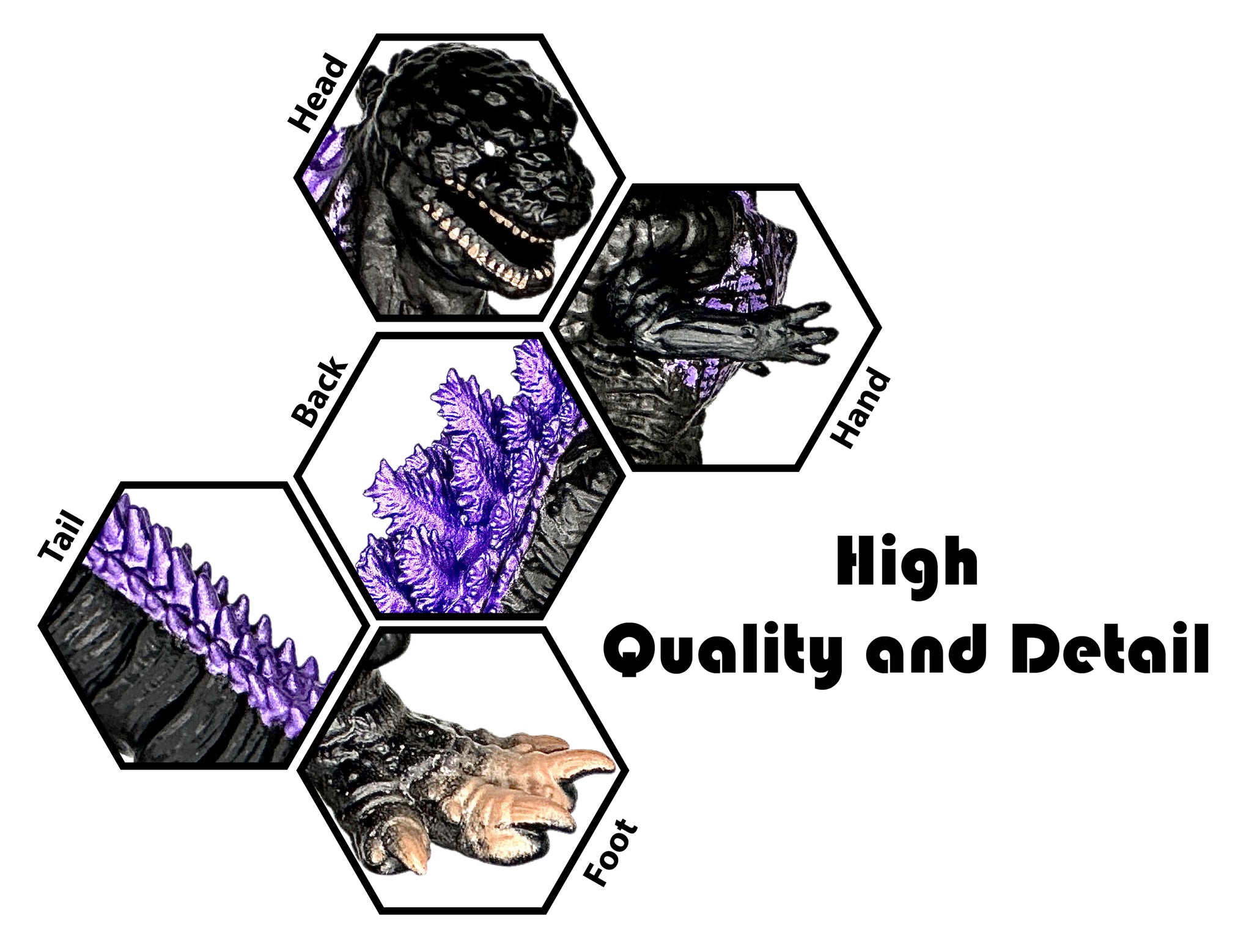 TwCare Legendary Sega Shin Godzilla (Radiation Heat Rays Version), Mov